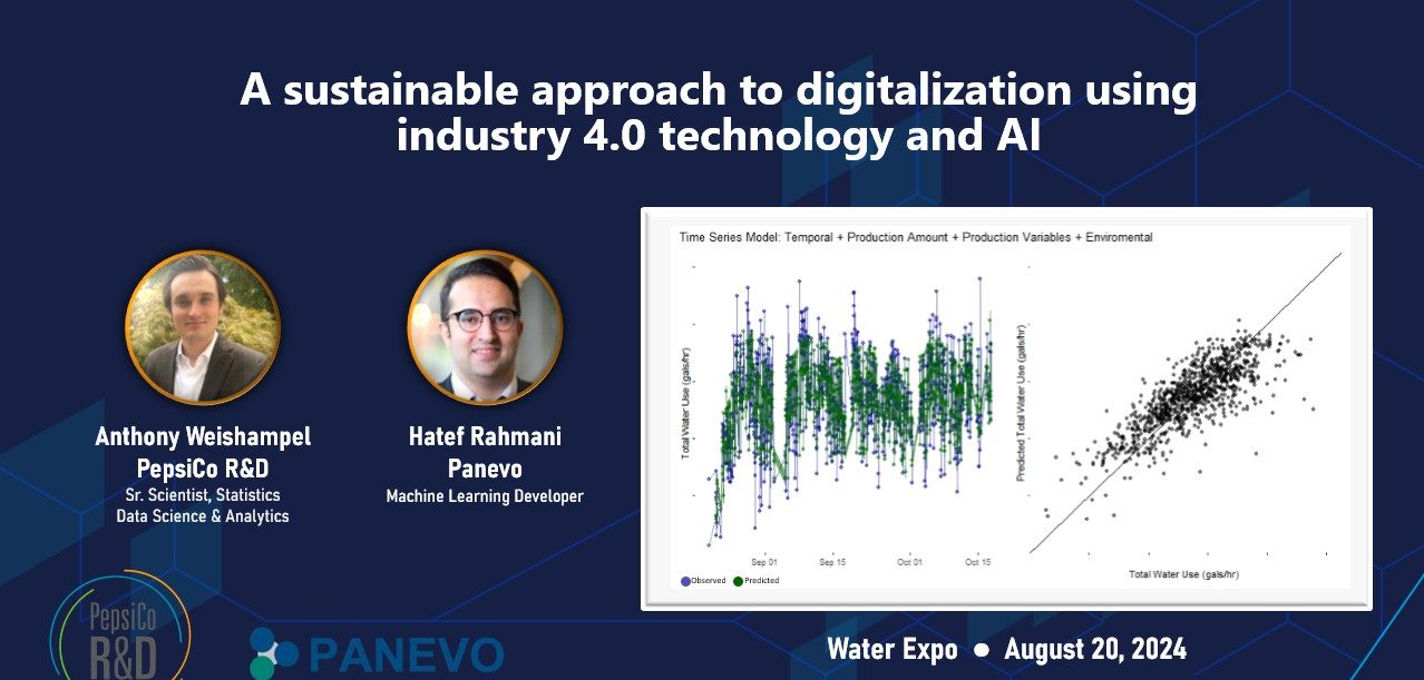 Panevo & PepsiCo Present Water Conservation AI at Water Expo 2024 - Panevo